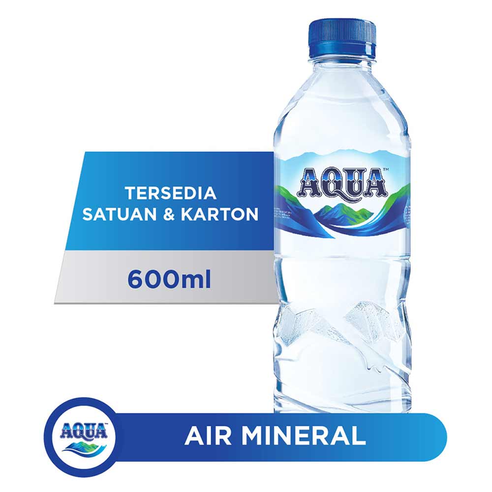 Jual Aqua 600ml - Mitra Sembako Indonesia