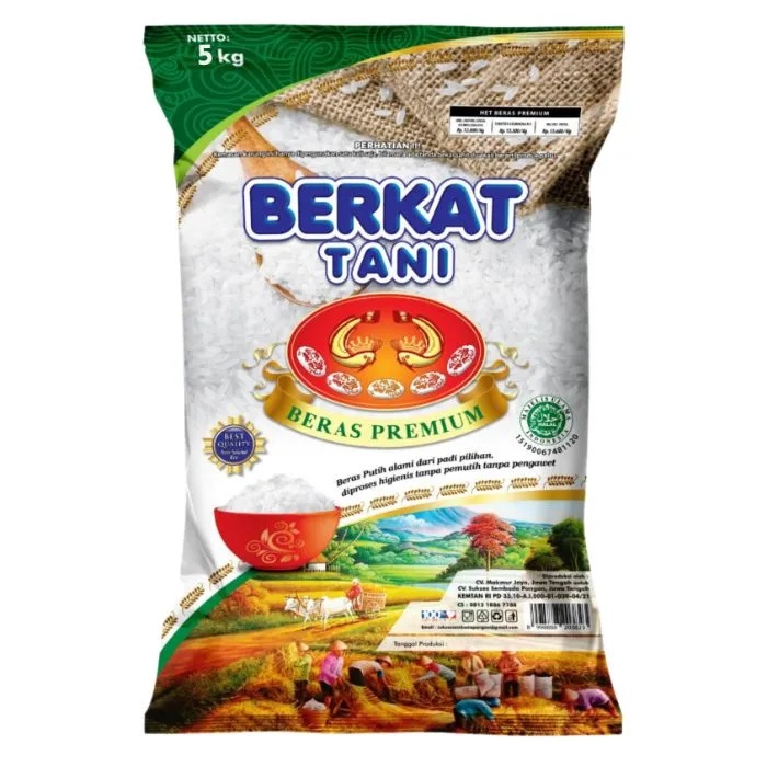 Jual Berkat Tani Beras Premium - Mitra Sembako Indonesia